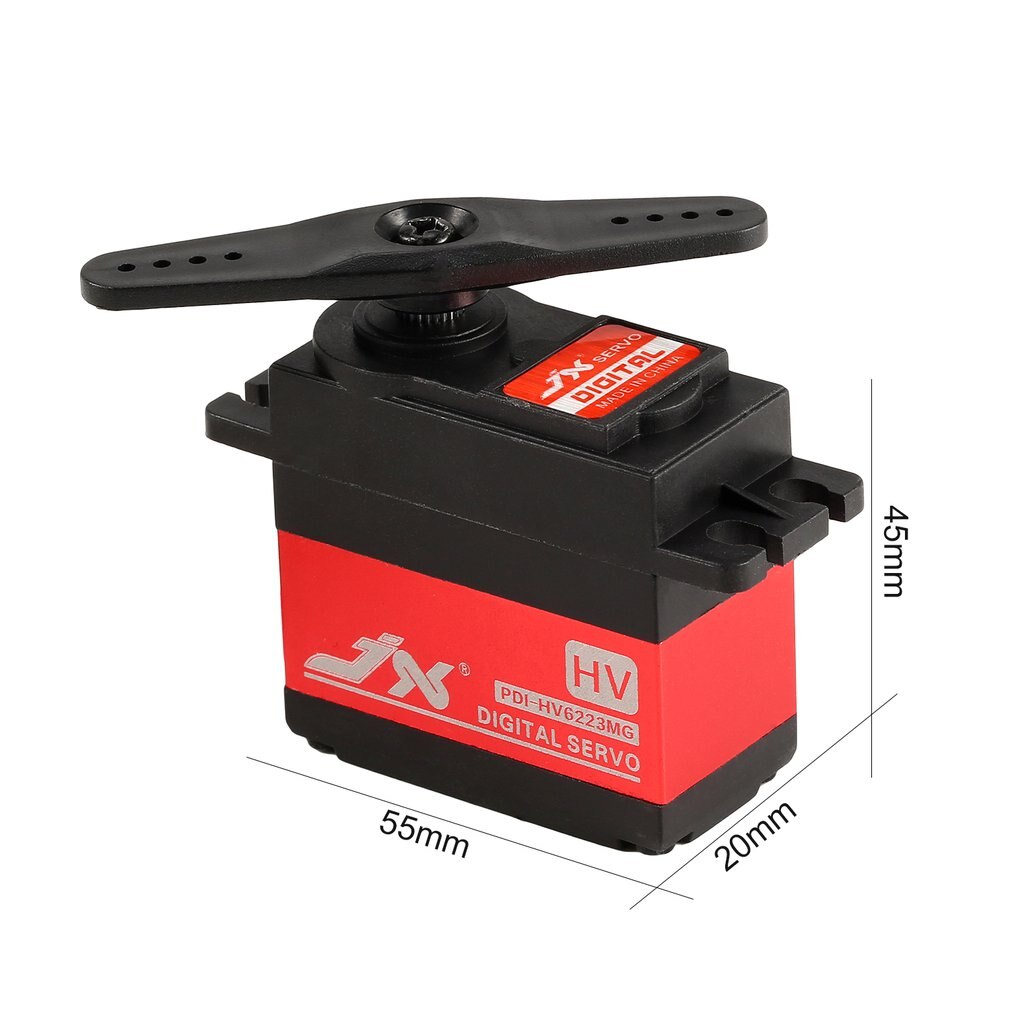 JX PDI-HV6223MG Metal Gear 8.4V 23KG 0.16 Sec Larg... – Grandado