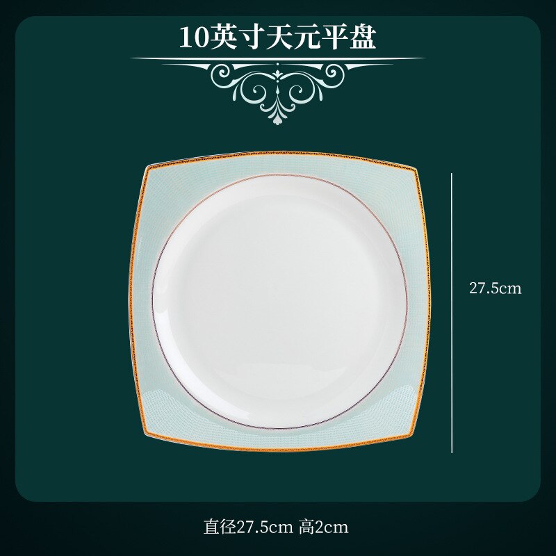 Nordic Ceramic Luxury Plate Set Dinning Food Dinne... – Vicedeal