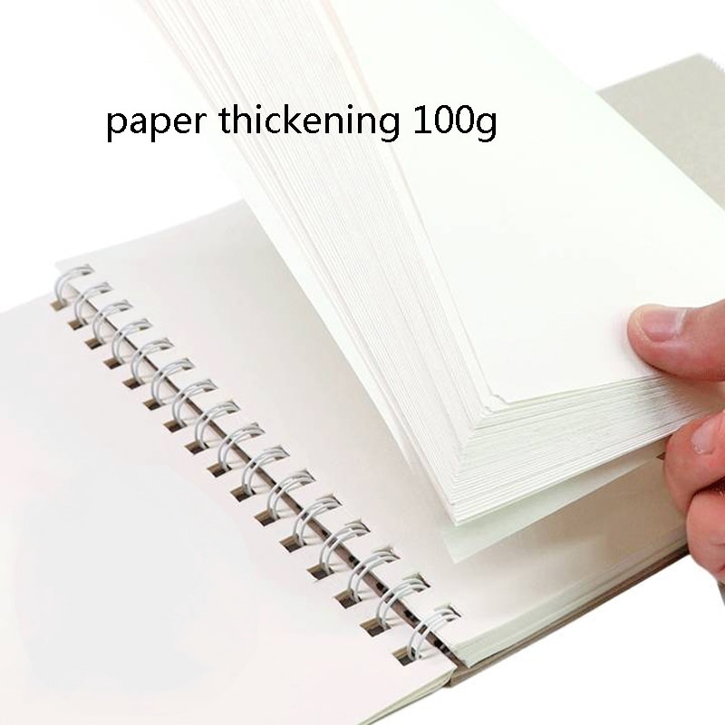 A4 Drawing Book Sketchbook Watercolor Paper Iron O... – Grandado