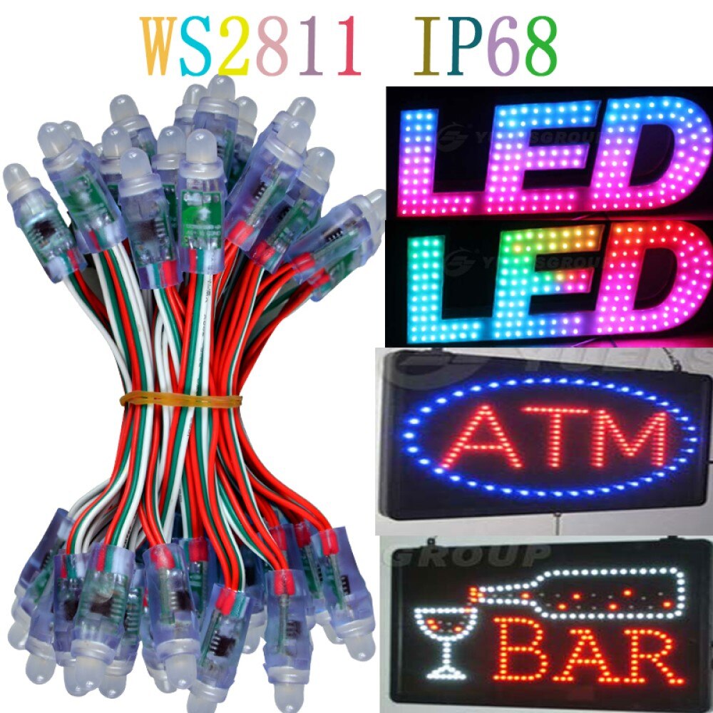 Led Pixel Module DC5V WS2811 12mm IP68 Addressable... – Vicedeal