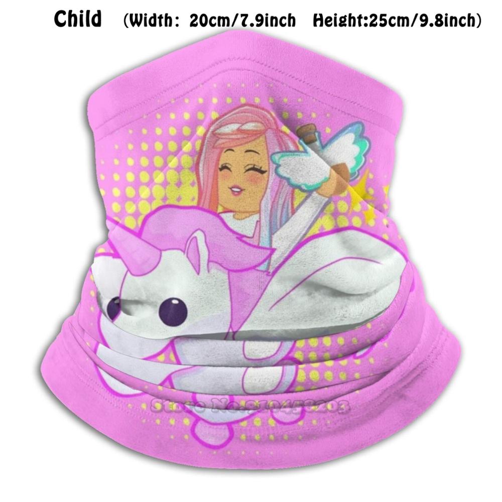 Flying Unicorn - Adopt Me Microfiber Neck Warmer B... – Grandado