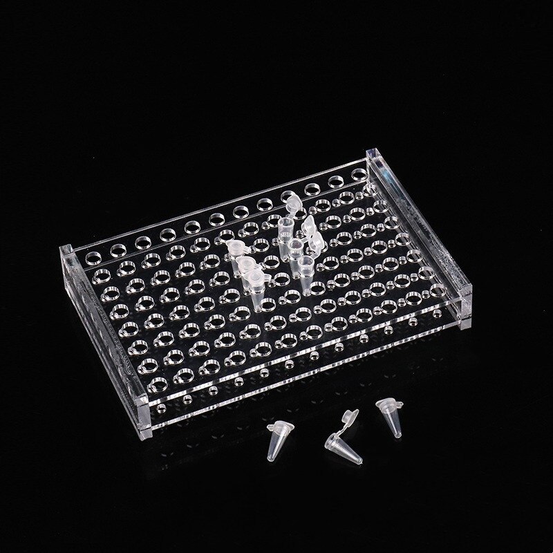 Plexiglass Rack For PCR Tube 0.2 0.5 ml Plexiglass... – Vicedeal