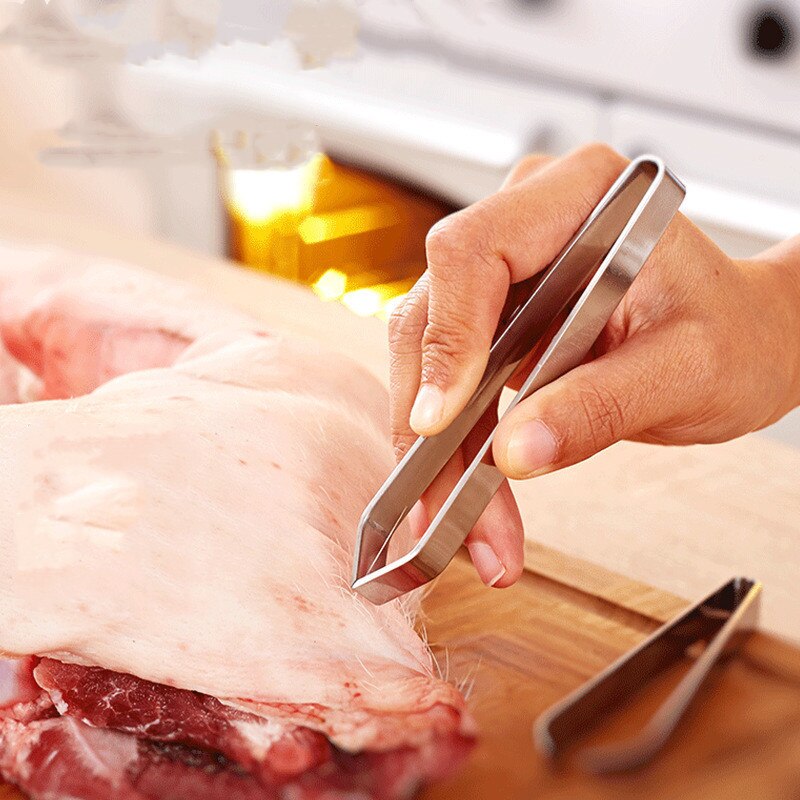 plucking forceps Kitchen stainless steel plucking ... – Grandado