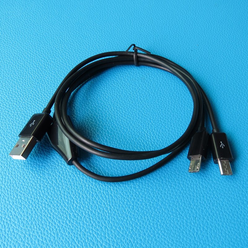 1m 3ft Dual Mikro USB Splitter Kabel mit 8mm lange... – Grandado