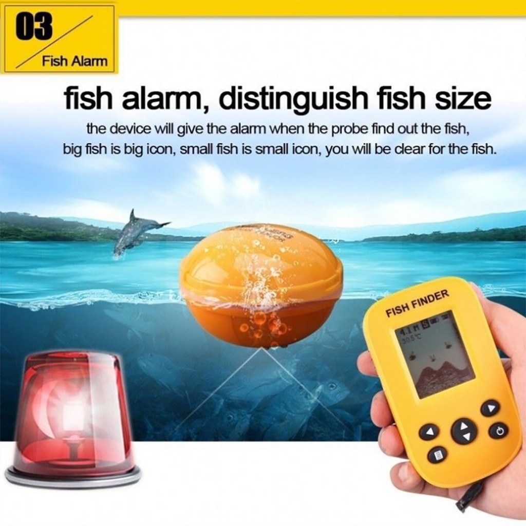 Fish Finders Fishing Tools Echo Sounder Fishing Fr... – Grandado