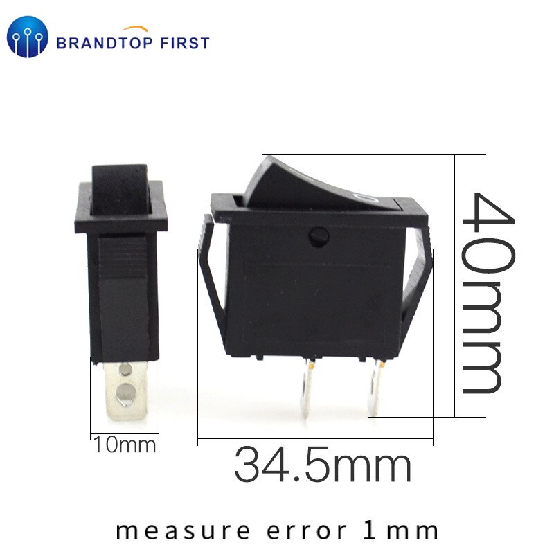 1pcs Black Rocker Switch 2 Pin 3 Pin Black Boat Sw... – Vicedeal