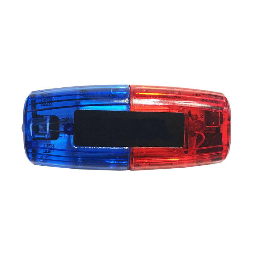 Red Blue Flashing Warning Light LED Switch Safety ... – Vicedeal