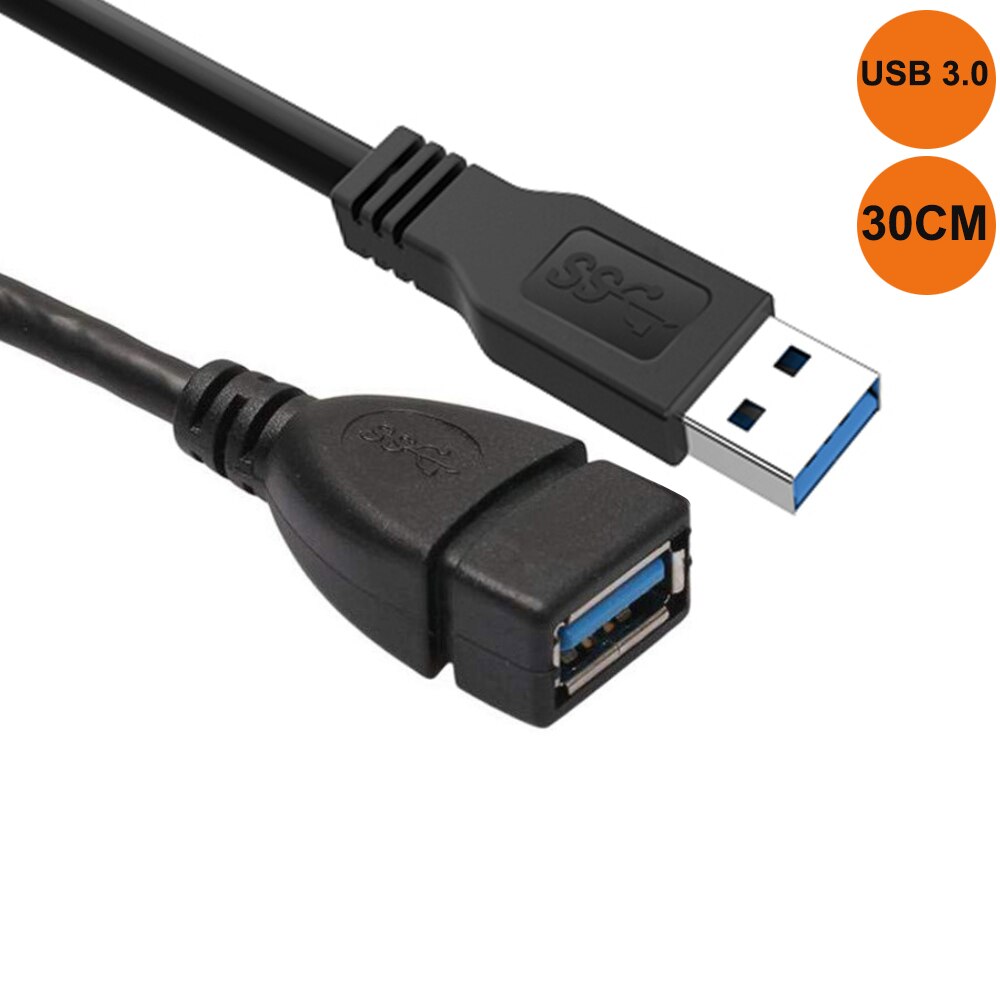 Cable de extensión USB 3,0 cable USB corto 2,0 hub... – Grandado