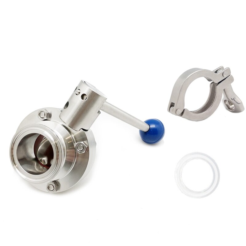 S304 Stainless Steel Sanitary Grade 1.5 Inch Three... – Grandado