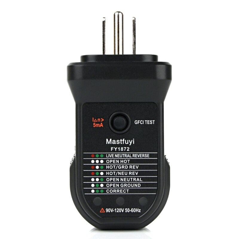 Receptacle Tester Electric Tester Multi-function E... – Grandado