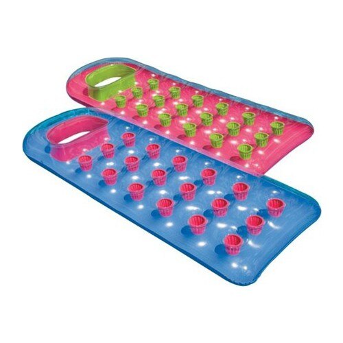 Intex Cupped Blue & Red Bed 188 X71 Cm – Vicedeal