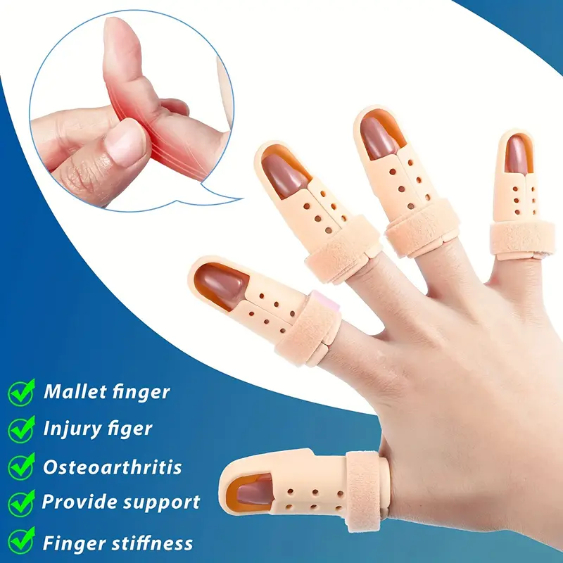 1pc Plastic Finger Splint For Trigger Finger, Thum... – Grandado