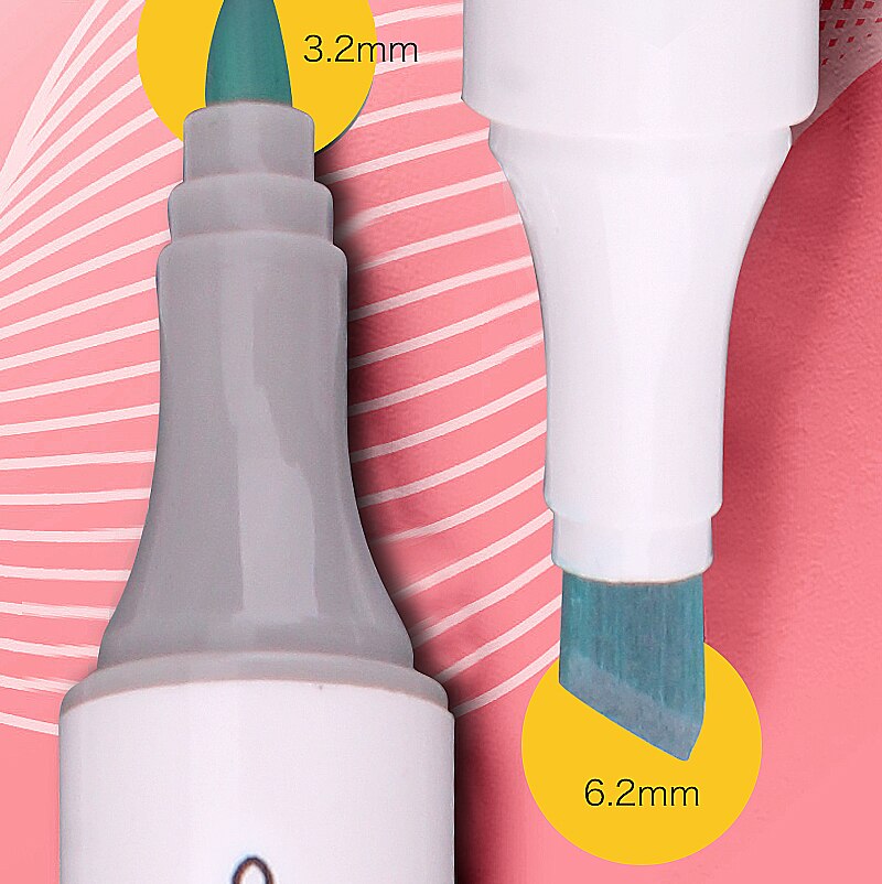 TOUCHNEW Marker Pens 12/60/80/108/168 Colors Manga... – Vicedeal
