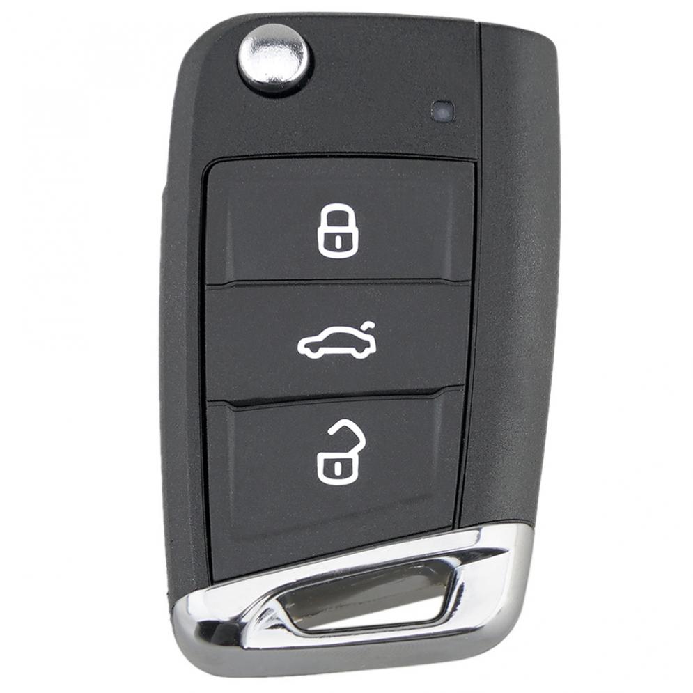 3 Button Car Styling Flip Folding Key Fob Smart Au... – Grandado