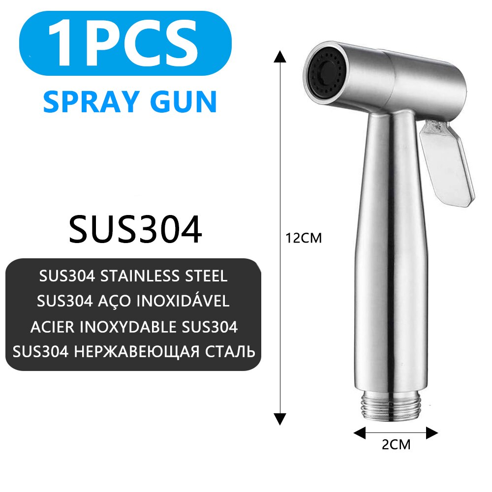 Handheld bidet sprayer set for toilet Stainless St... – Vicedeal