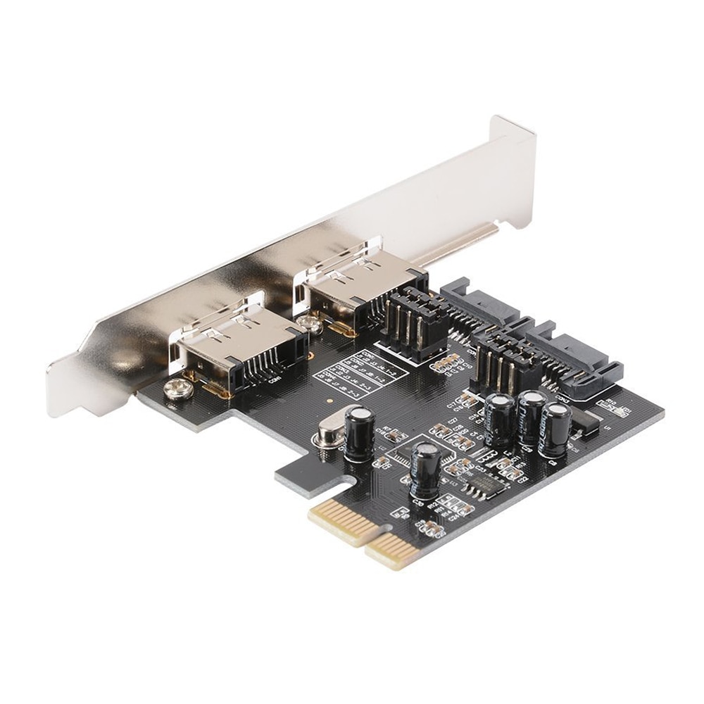 Desktop PCI-E to SATA 3.0 Expansion Card 2-Port SA... – Grandado