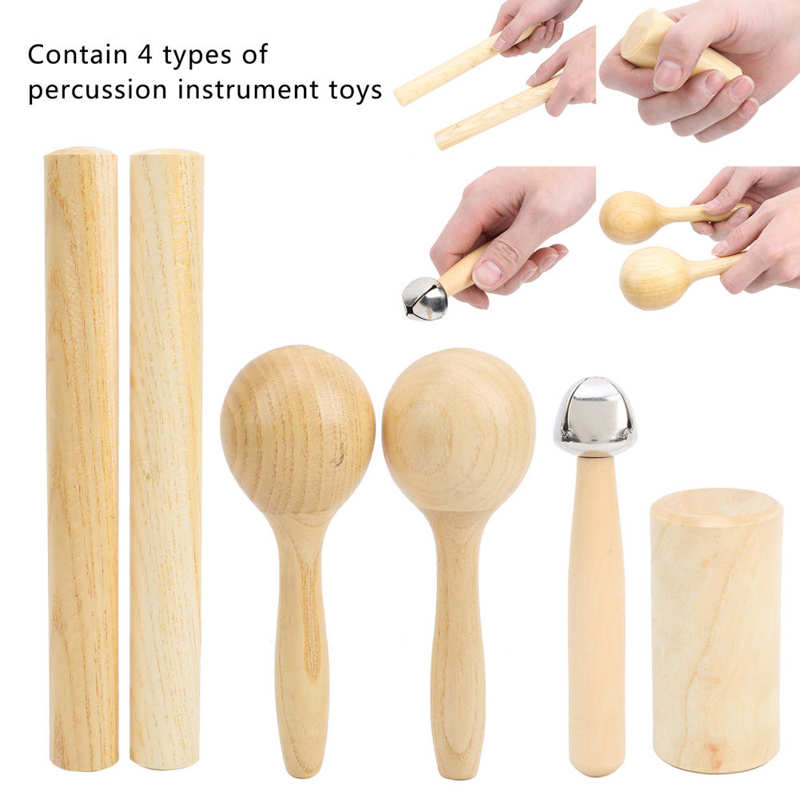 Orff Instrument Set Kids Preschool Rhythm Percussi... – Grandado