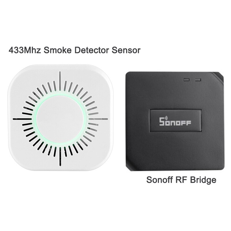 eWeLink Smoke Detector Sensor Wireless RF 433MHz F... – Grandado