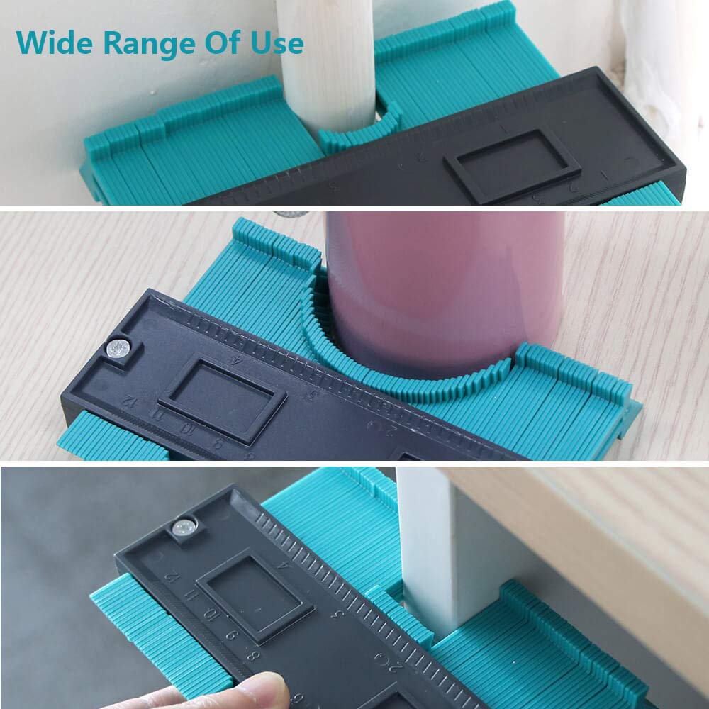 1/2PCS Shape Contour Gauge Duplicator Profile Meas... – Grandado