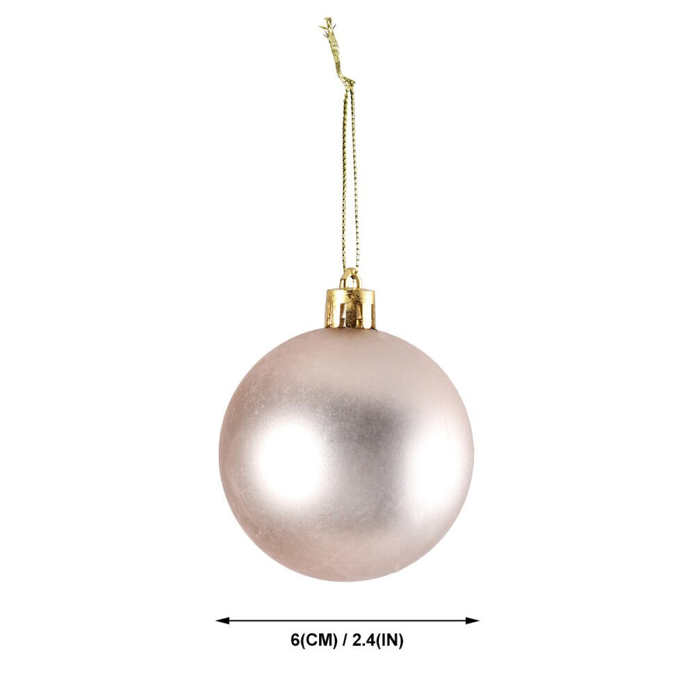 6Pcs Christmas Ball Hanging Ball Decor Party Hangi... – Grandado