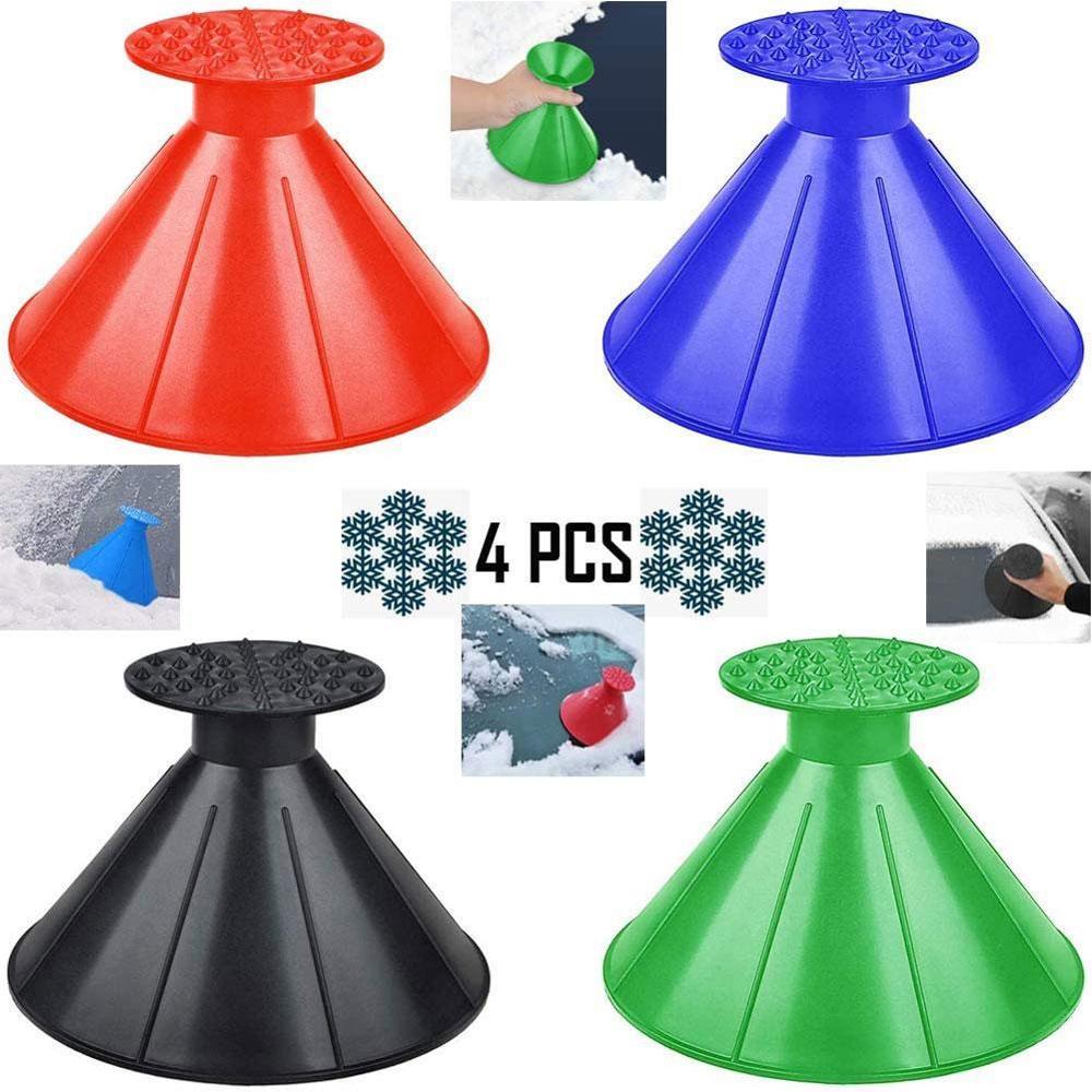 Kegel-Förmigen Windschutzscheibe Eis Schaber Schau... – Vicedeal