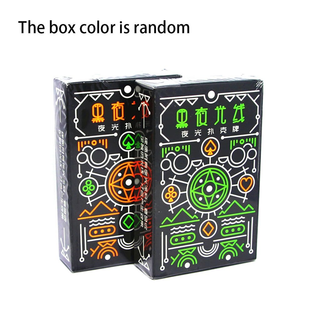Dark Night Light Fluorescent Playing Cards Chess P... – Vicedeal