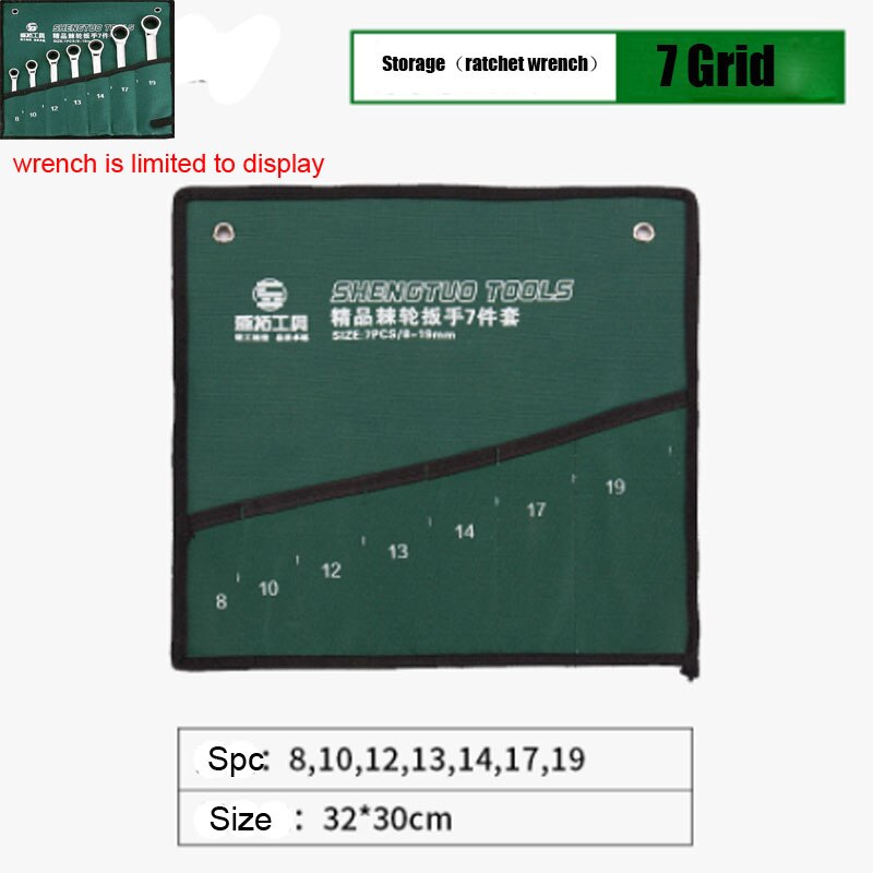 1Pcs Canvas Wrench Storage Bag Roll Up Foldable Sp... – Grandado