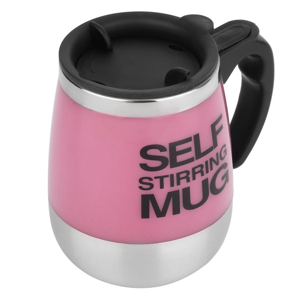 450ml Stainless Steel Self Stirring Mug Auto Mixin... – Grandado