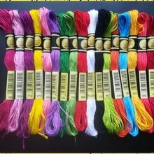 Cxc-hilos de bordado DMC 726-775, kit de punto de ... – Grandado