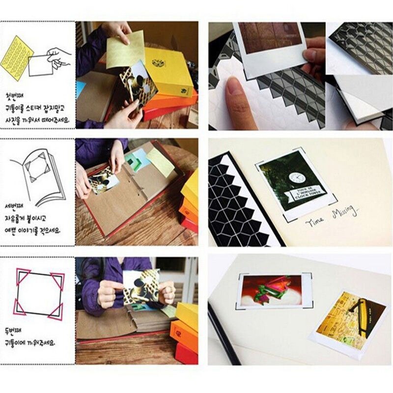 PVC Paper Sticker DIY Memo Stickers Scrapbook Phot... – Grandado