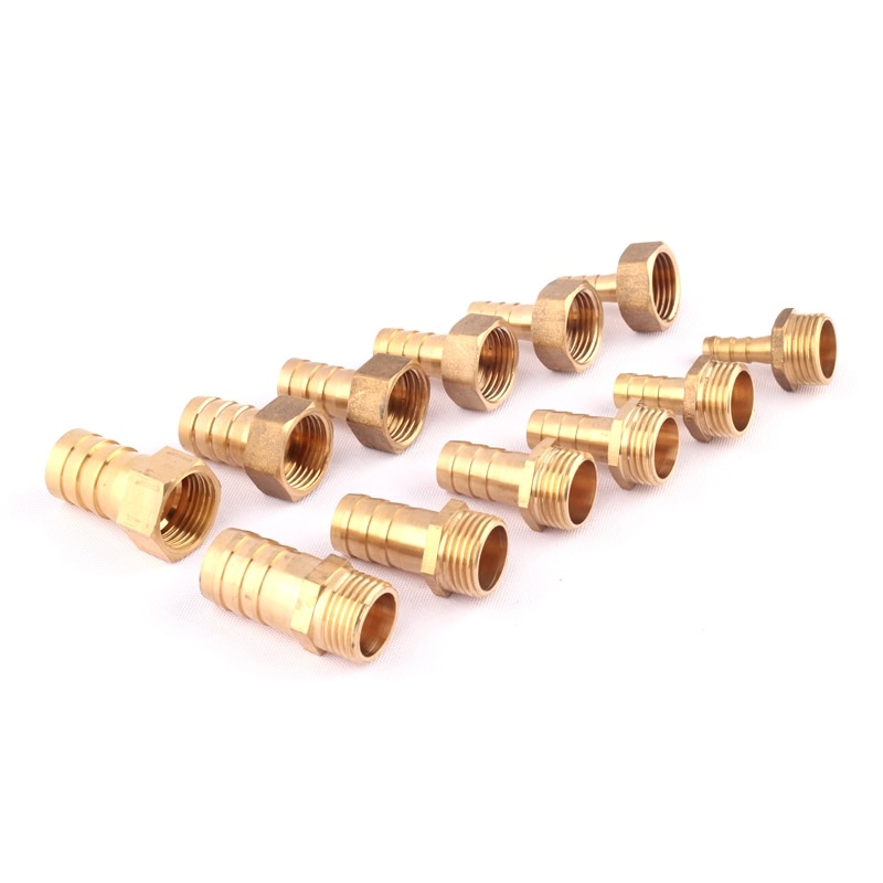 1/2" Female Male Thread Hose Connector 8-19mm Pure... – Vicedeal