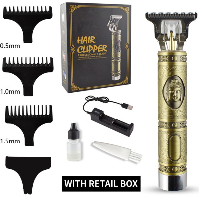 Mannen Tondeuse Baard Elektrische Tondeuse Kapper ... – Grandado