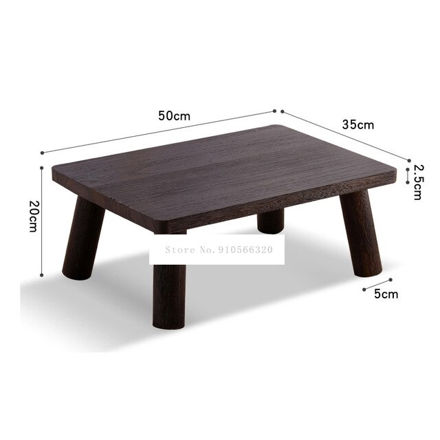 Chinese Tatami Coffee Table Balcony Solid Wood Tat... – Grandado