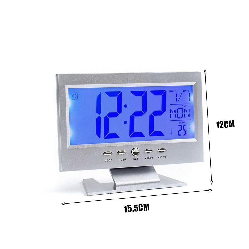 Intelligent Digital Clock Weather Station Display ... – Vicedeal