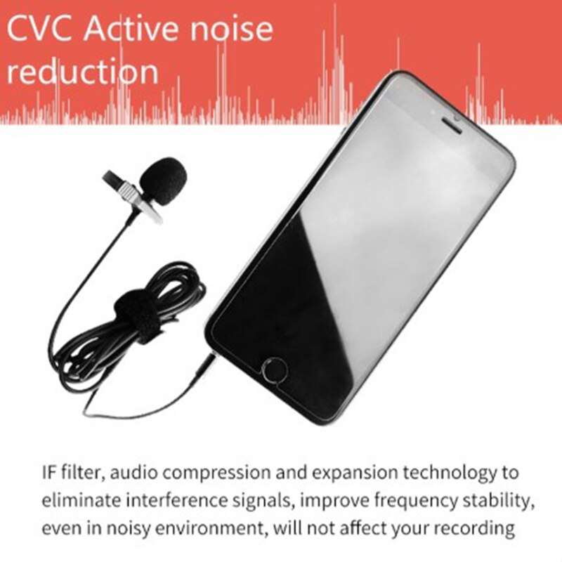 3.5mm Clip Mic Type C Microphone Phone Wired Mic C... – Grandado