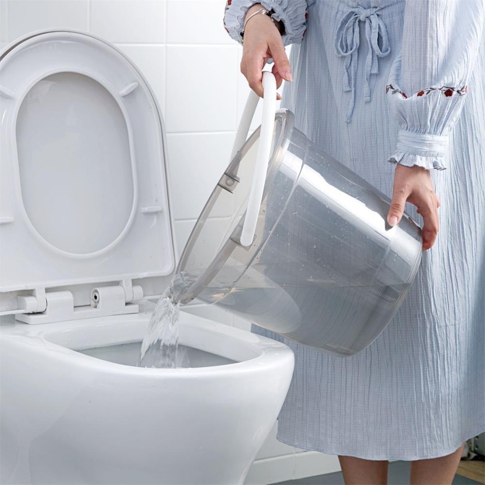 Plastic Bucket Bathroom Transparent Mop Buckets Wa... – Grandado