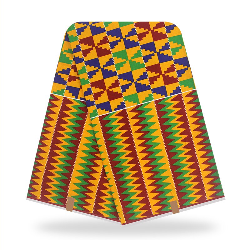 Ankara Africa cotton wax print kente real wax 6yar... – Grandado