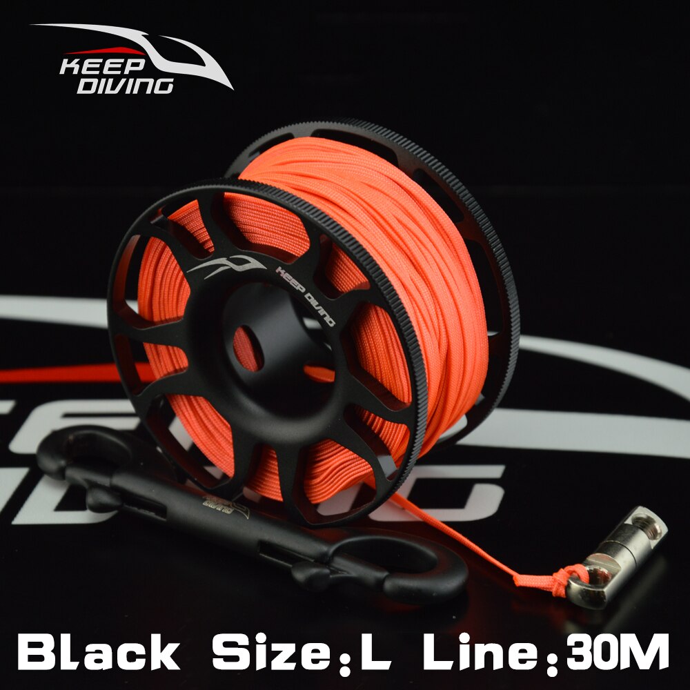 15M/30M Duiken Aluminium Spool Spool Vinger Reel M... – Grandado