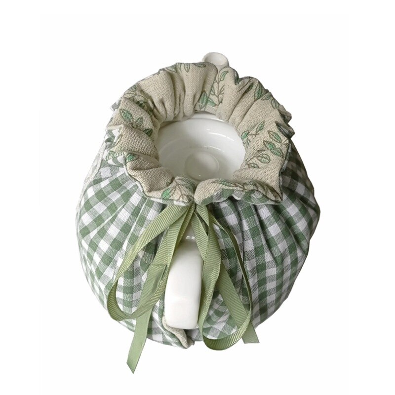 Bule de chá vintage floral capa de poeira, chaleir... – Grandado