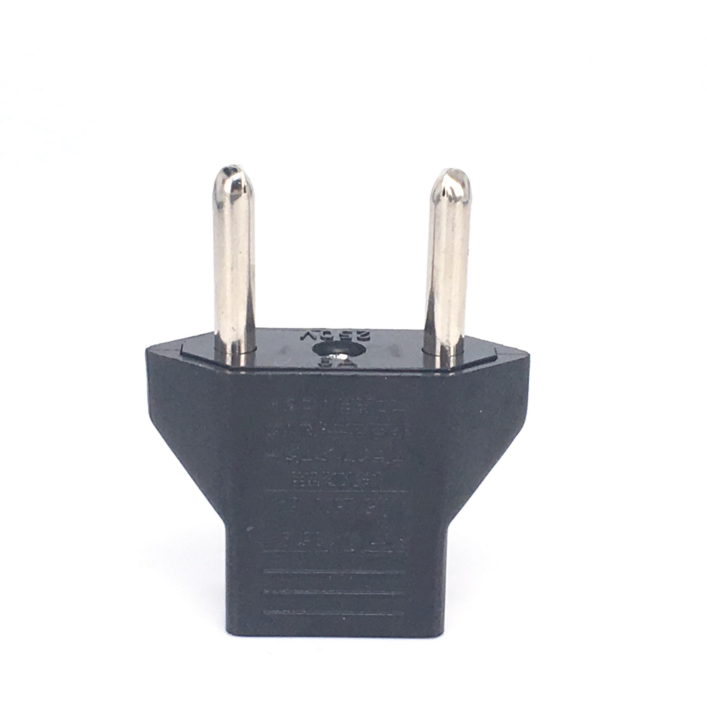 2pcs CN US To EU Euro Europe Plug Adapter 2 Round ... – Grandado