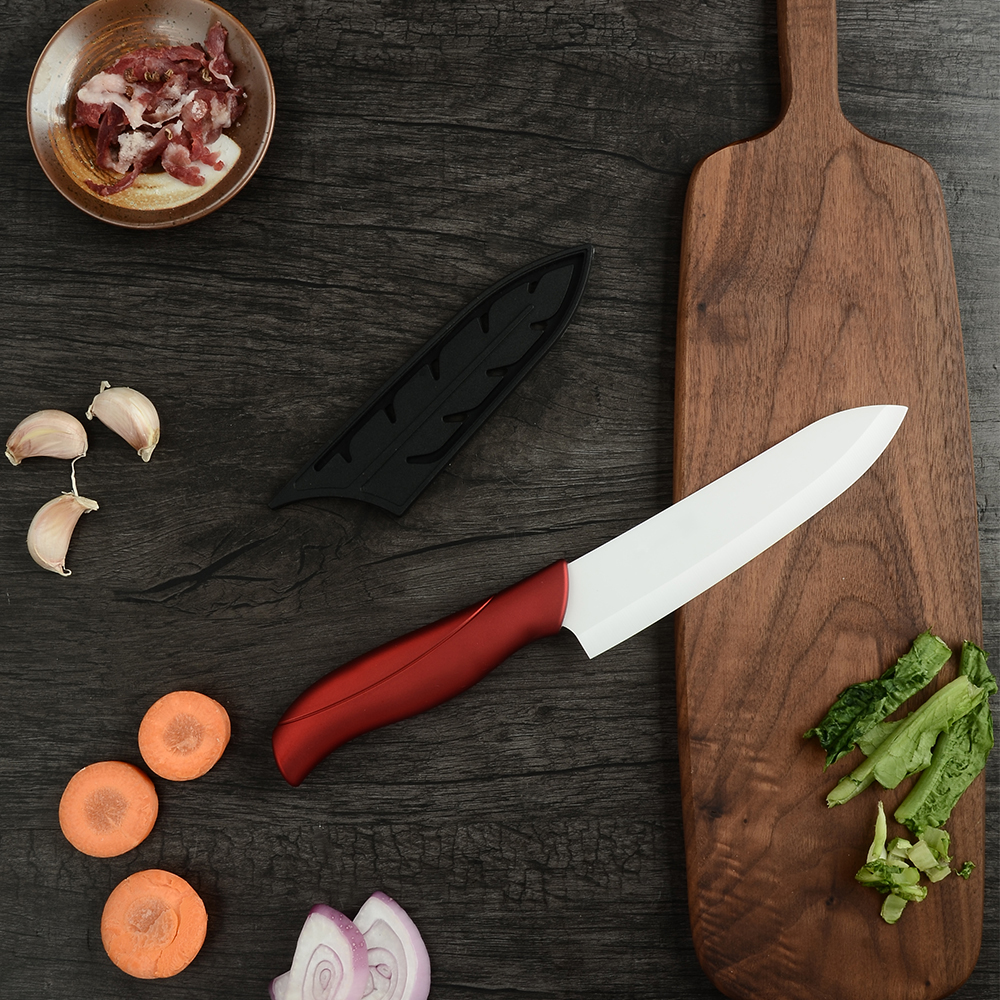 Conjunto de facas de cerâmica com suporte, para ar... – Vicedeal