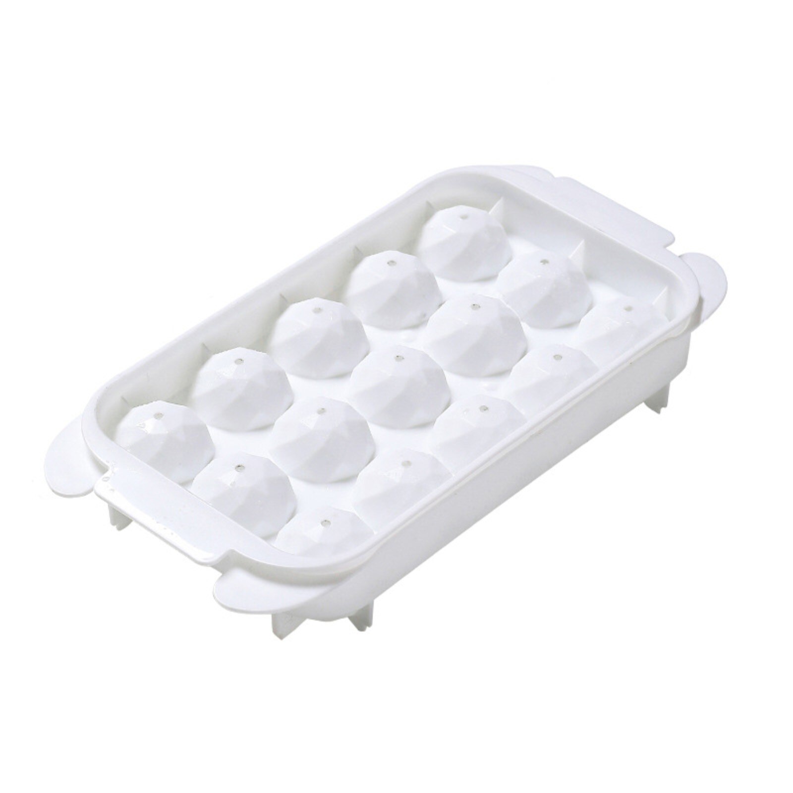 25# Silicone Ice Cubes Trays Freezer With Lid Spac... – Grandado