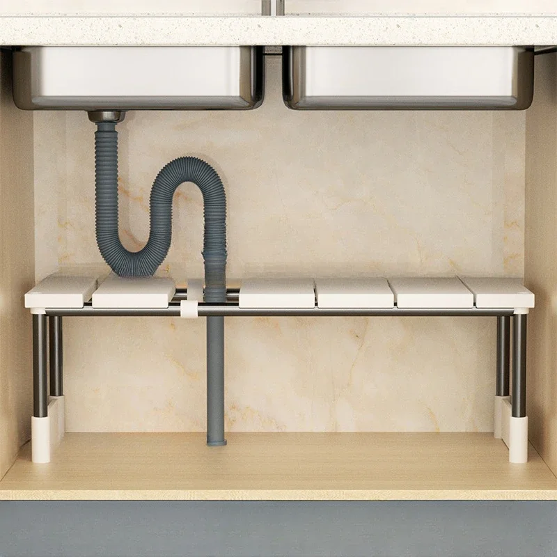 Shelf Under The Sink Flexible Layered Rack Cabinet... – Grandado