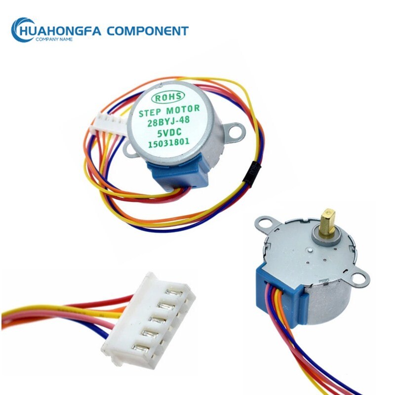 Motor paso a paso de 5 cables, 4 fases, 5V, 28BYJ-... – Grandado