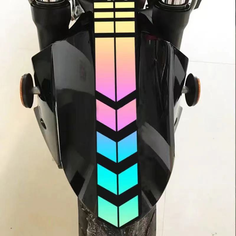 Motorcycle Arrow Stripe Stickers Fender Paste Univ... – Grandado