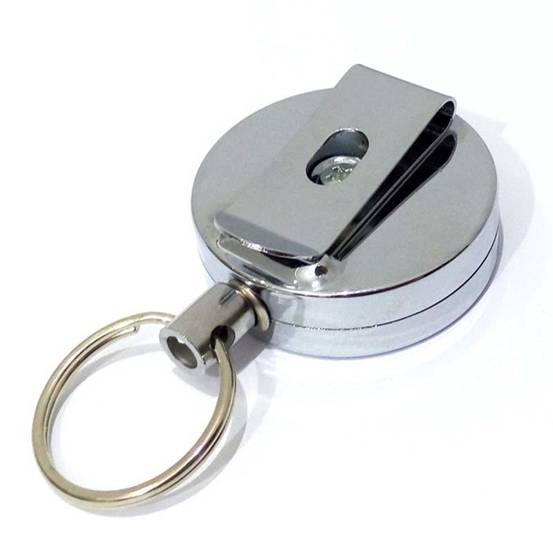 Metal Retractable Pull Key Ring Chancery ID Nurse ... – Vicedeal
