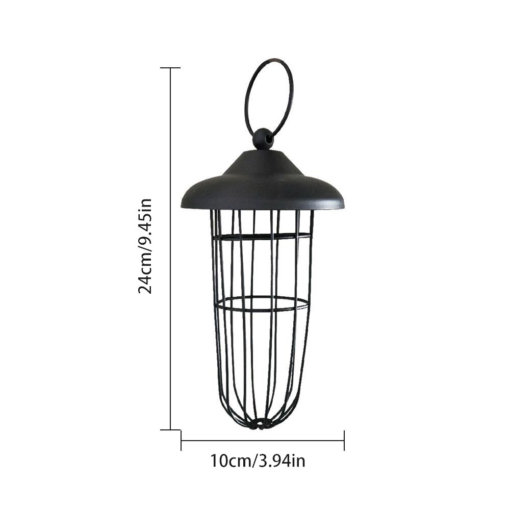 Outdoor Bird Feeder Hanging Fat Ball Holder Metal ... – Vicedeal