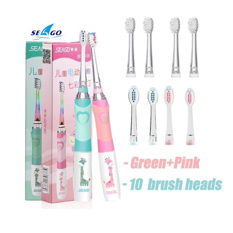 Seago Kids' Electric Toothbrush Powered Batter... – Vicedeal