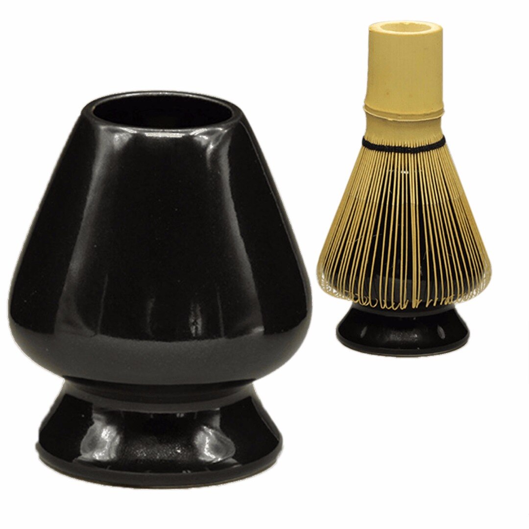 Zwart Celadon Matcha Whisk Stand Kusenaoshi Chasen... – Grandado