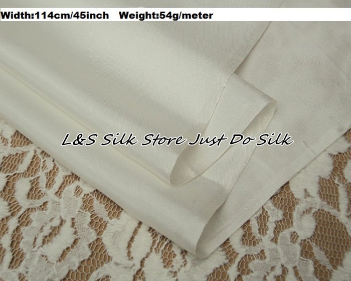 / silk cotton fabric/ white color/feel soft/ mediu... – Grandado